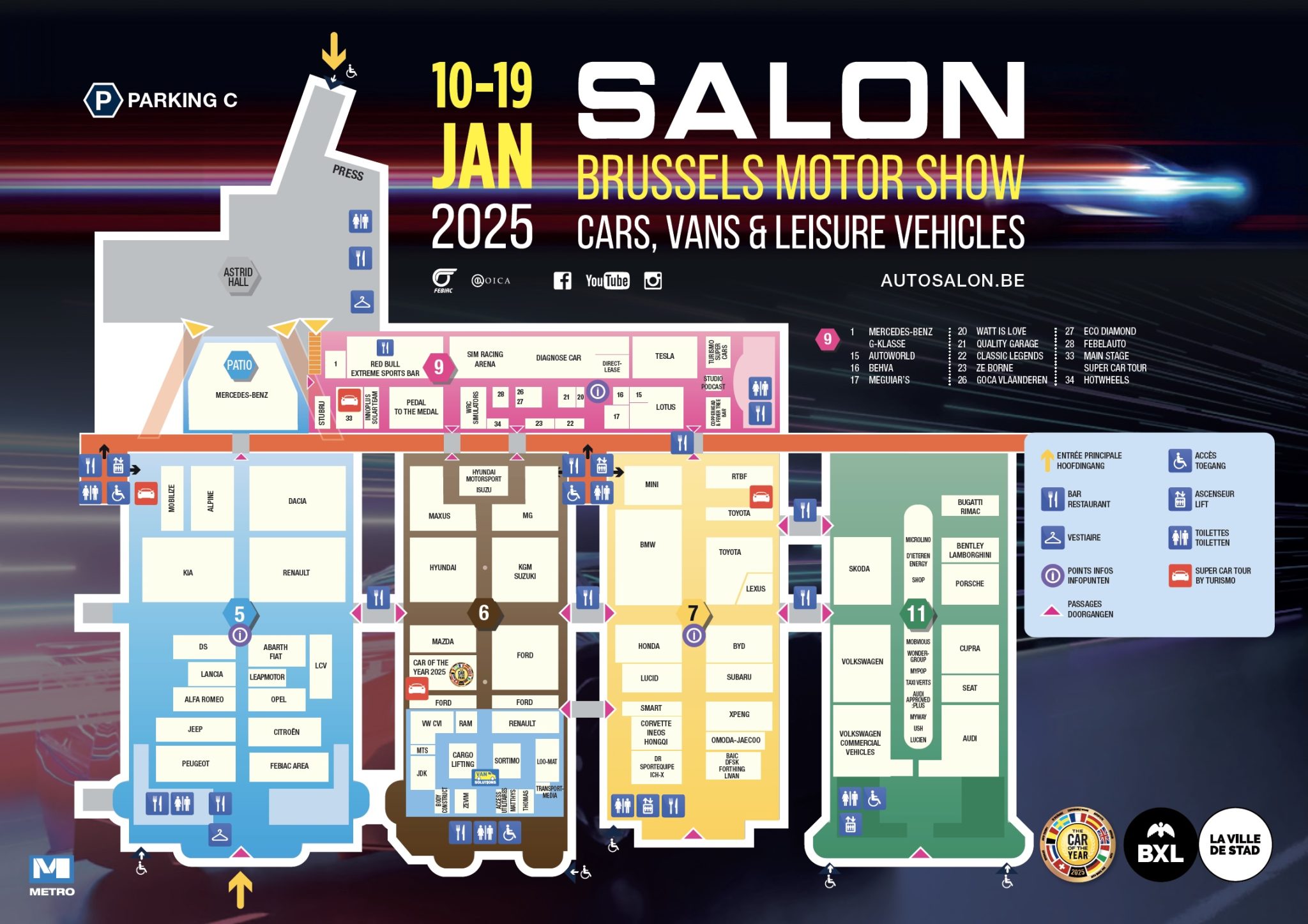 Salon Auto Bruxelles 2025 : Les nouveautés attendues, les marques ...